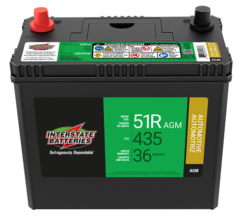 65-51R-AGM battery | Interstate Batteries