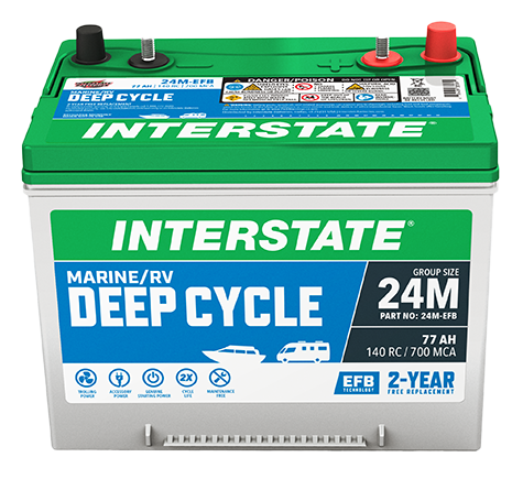 RV Equipment Deep Cycle battery results | Interstate Batteries