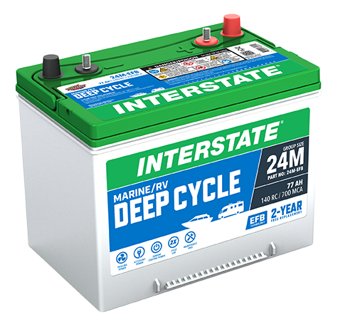 24M Enhanced Flooded Battery | Interstate Batteries