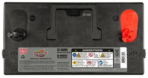 31-AGM5 battery | Interstate Batteries