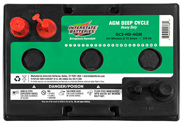 GC2-HD-AGM battery | Interstate Batteries