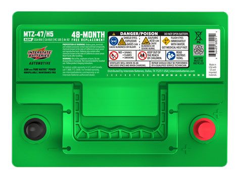 MTZ-47/H5 battery | Interstate Batteries
