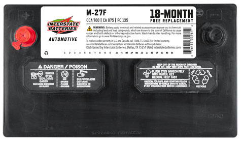 M-27F battery | Interstate Batteries