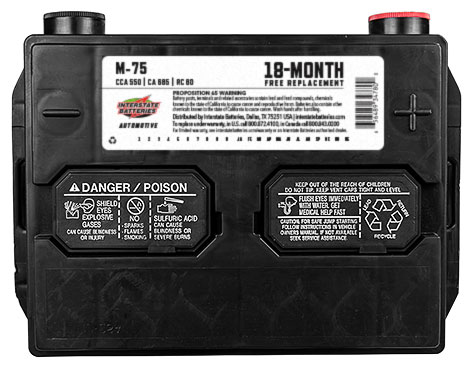 M-75 battery | Interstate Batteries