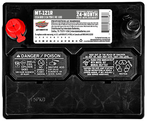 MT-121R battery | Interstate Batteries