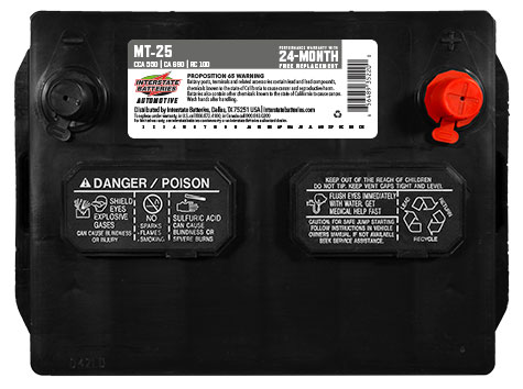 MT-25 battery | Interstate Batteries