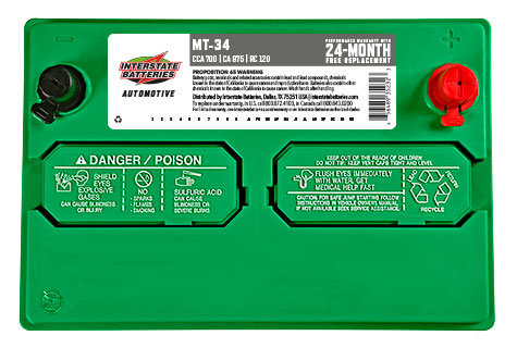 MT-34 battery | Interstate Batteries