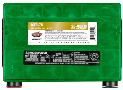MTP-78 battery | Interstate Batteries