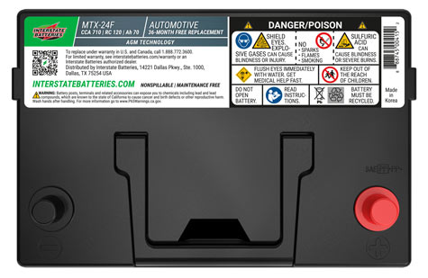 MTX-24F battery | Interstate Batteries
