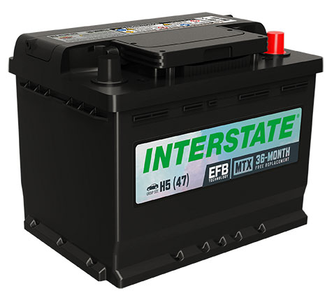 MTX-47/H5-EFB battery | Interstate Batteries