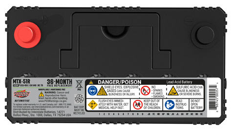 MTX-51R battery | Interstate Batteries