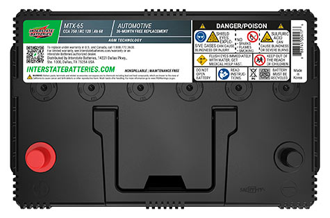 MTX-65 battery | Interstate Batteries
