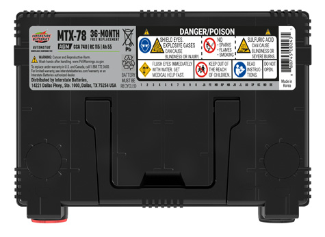 MTX-78 battery | Interstate Batteries